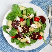 Beet Caprese Salad - Simply Happenstance